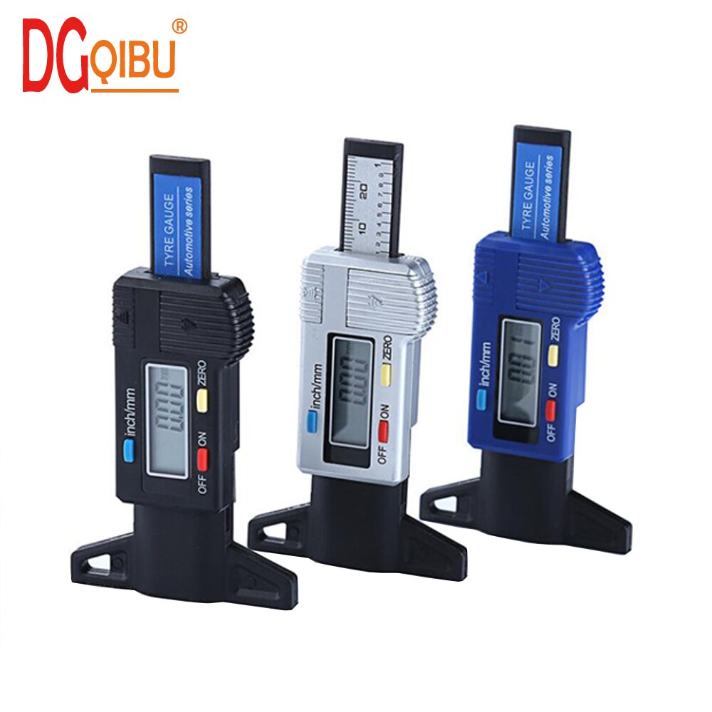 Digital depth gauge caliper tread depth gauge LCD ... – Grandado