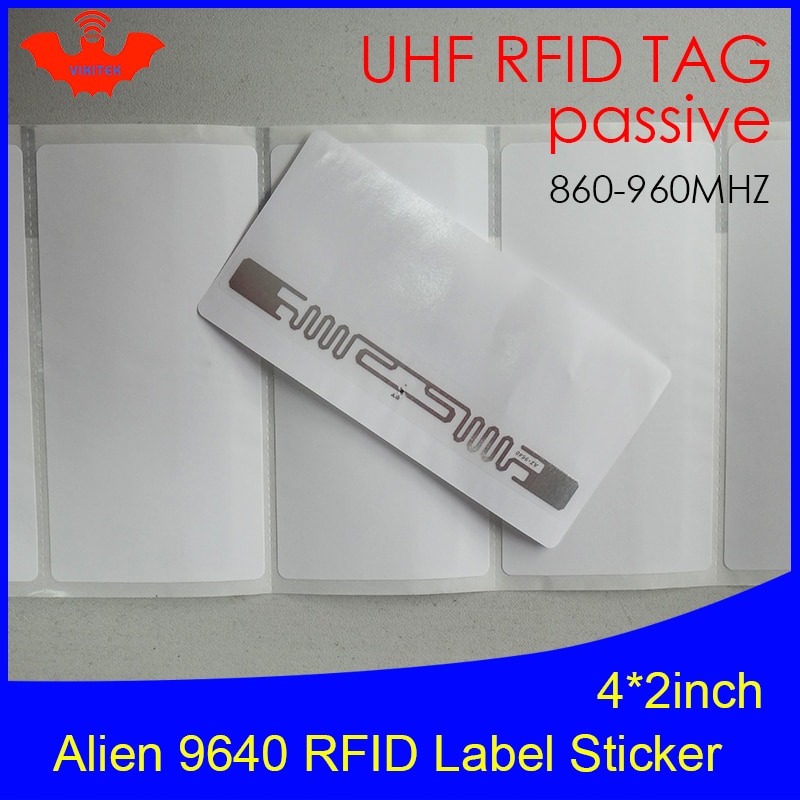 Uhf Rfid Tag Sticker Alien 9640 Printable Koper La... – Grandado