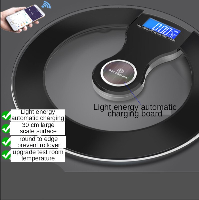 Báscula Digital inteligente para baño, balanza de ... – Grandado