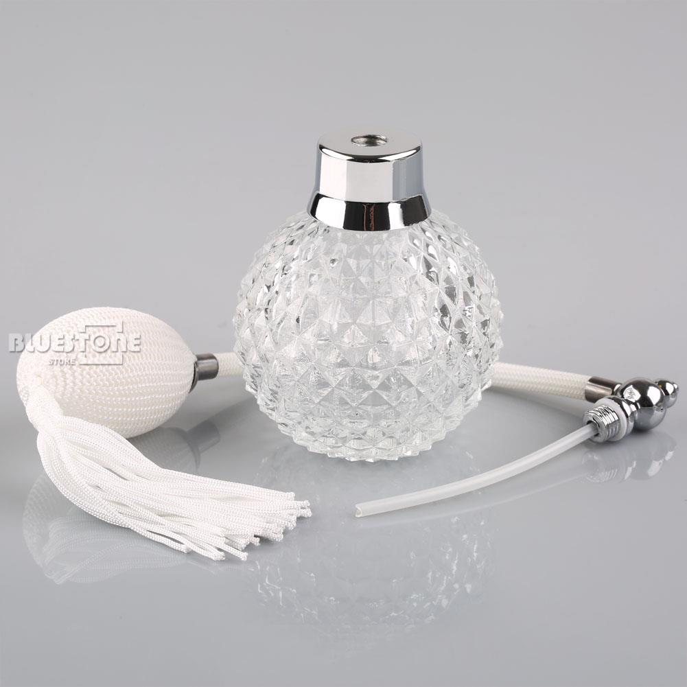 Botella de Perfume de cristal Vintage blanco, enva... – Grandado