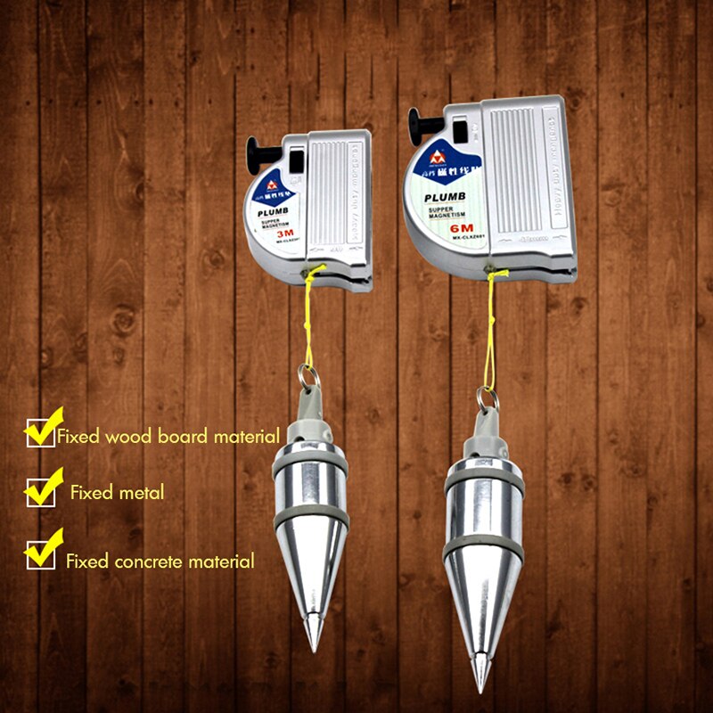 3/6 Meter Magnetische Schietlood Setter Leveling T... – Grandado