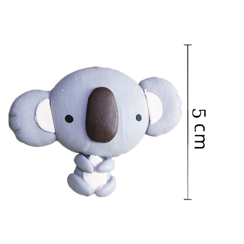 Jungle Animals Cake Decoration Soft Clay Cartoon S... – Vicedeal