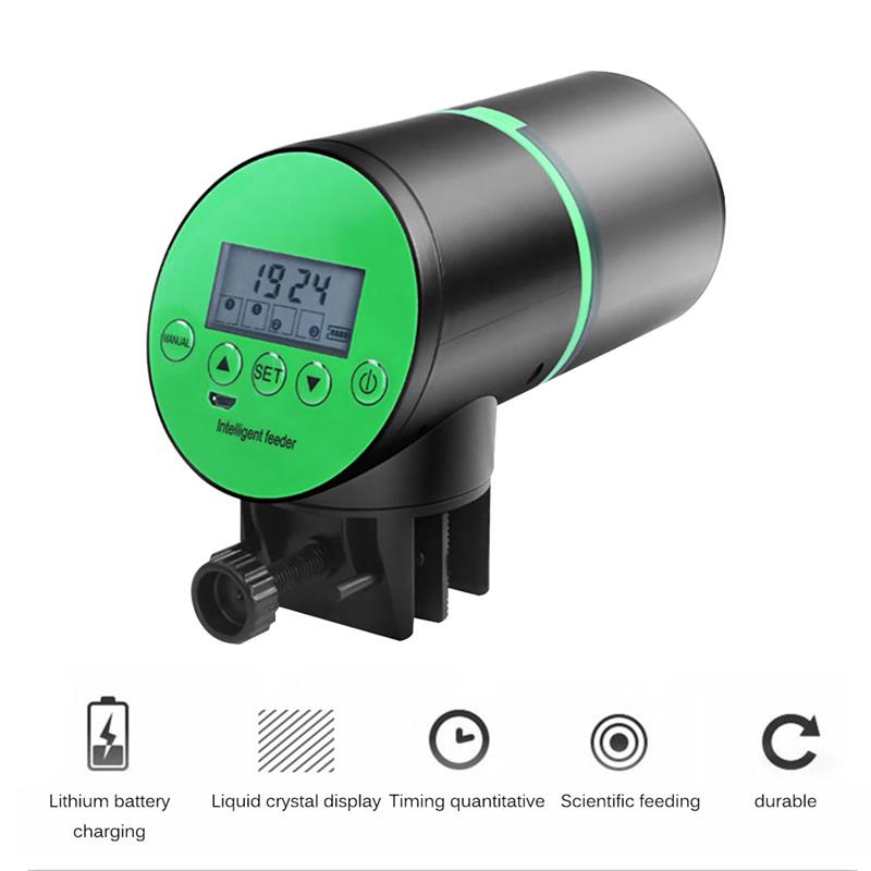 Automatic Fish Feeder Rechargeable Timer Fish Feed... – Grandado