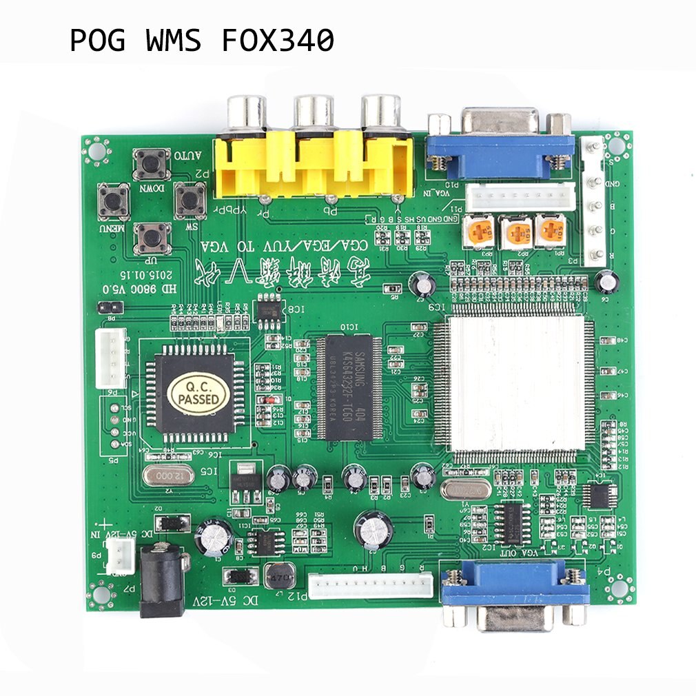 1 Set RGB CGA EGA YUV to VGA HD Video Converter Bo... – Grandado