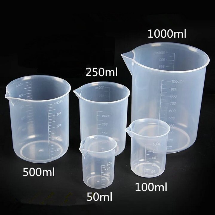 5 kpl/setti 50ml/100ml/250ml/500ml/1000ml muovipul... – Vicedeal