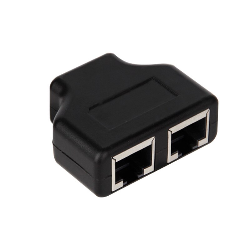 1 Pair RJ45 Ethernet 1 in 2 out Network Splitter E... – Vicedeal