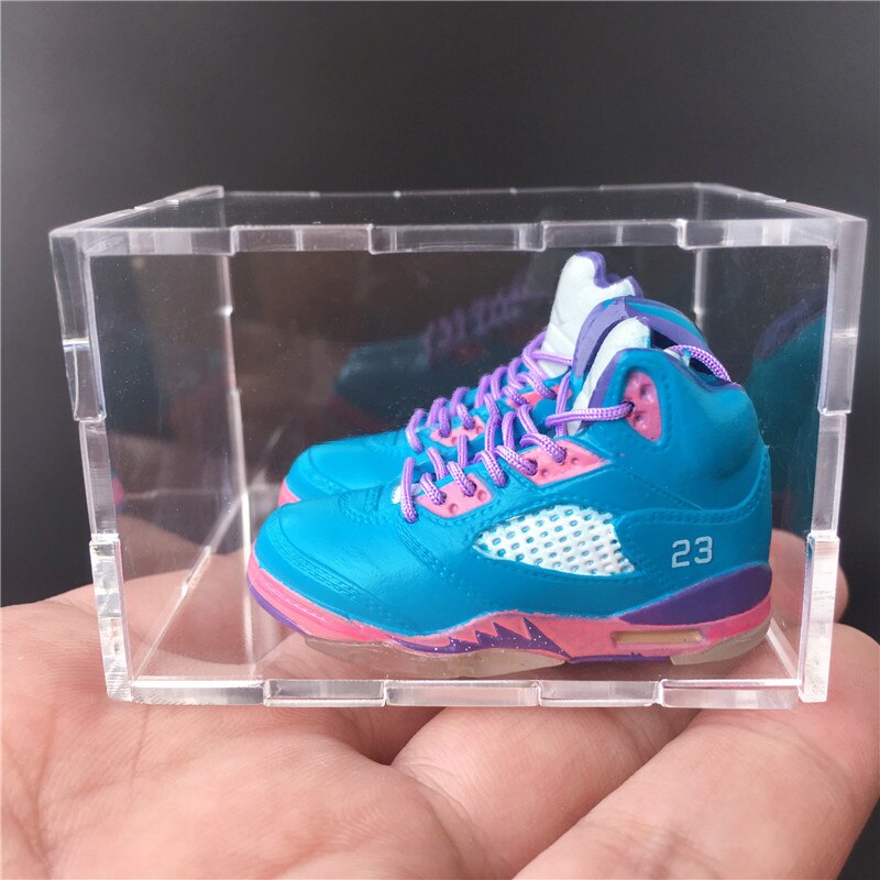 1/6 Schaal 3D Sneakers Modellen 5's Tropical Teal ... – Vicedeal