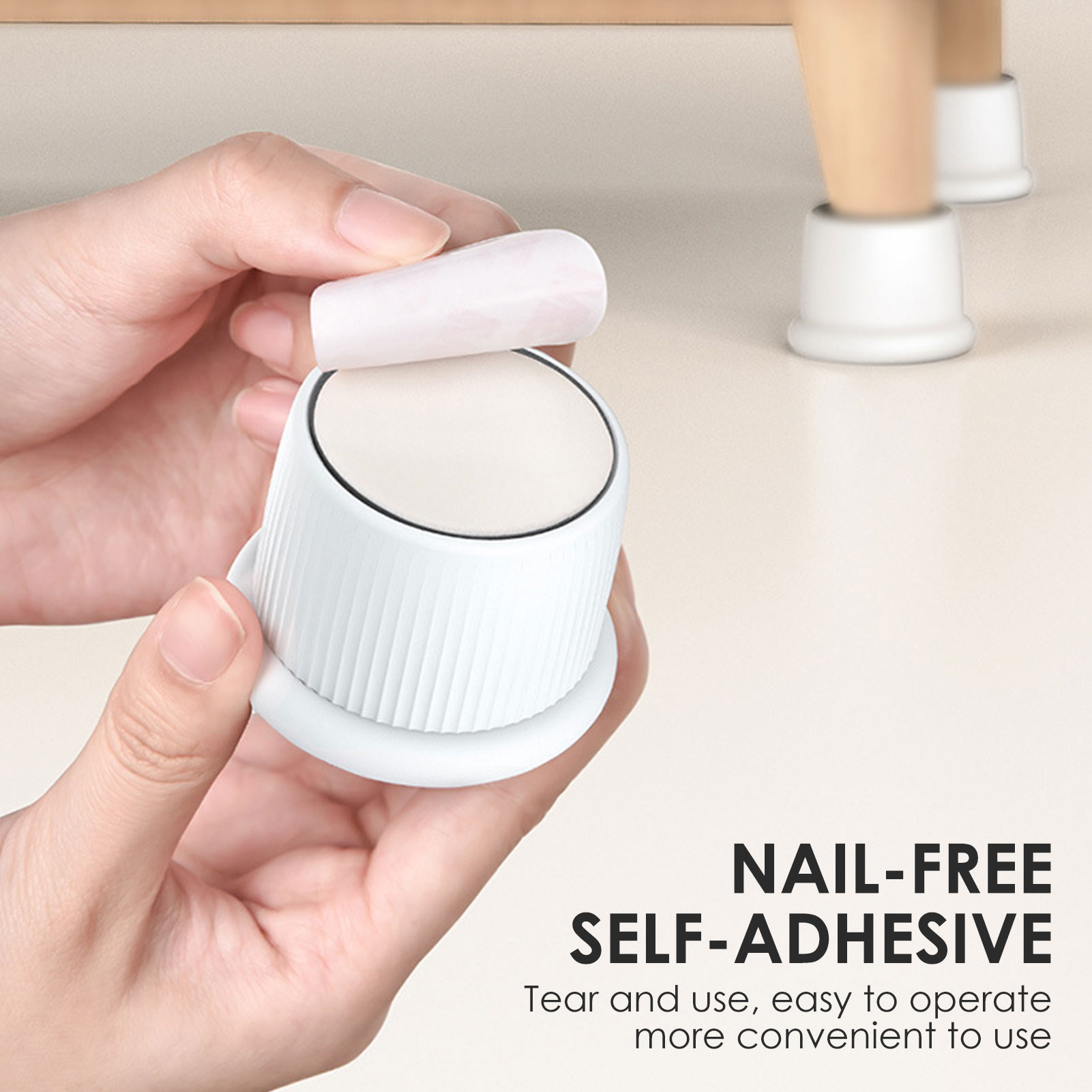 2pcs Adjustable Bed Chair Risers Heavy Duty Furnit... – Grandado