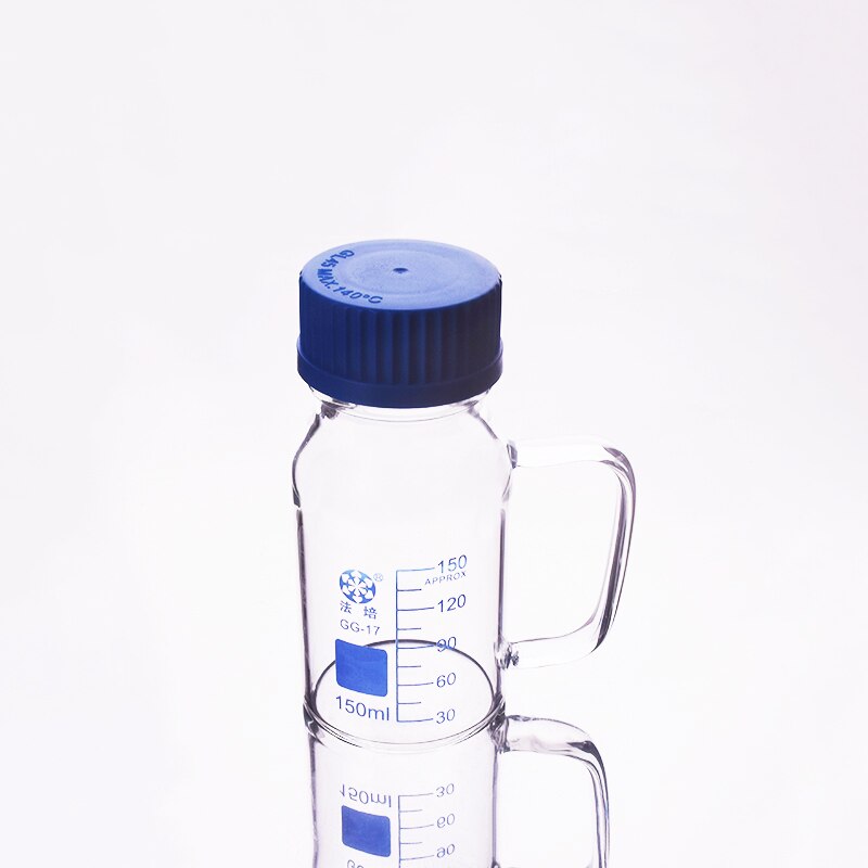 Reagent bottle,With blue screw cover,Borosilicate ... – Grandado