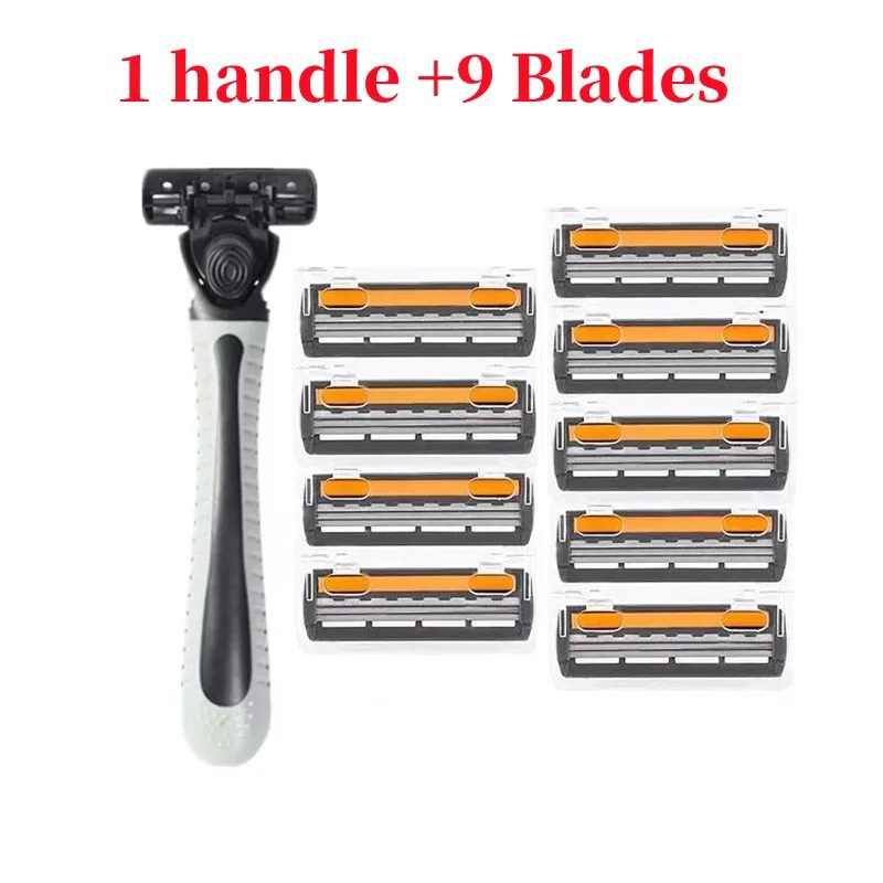 Shaver Men Razor Shaving Three Layer Stainless Bla... – Grandado