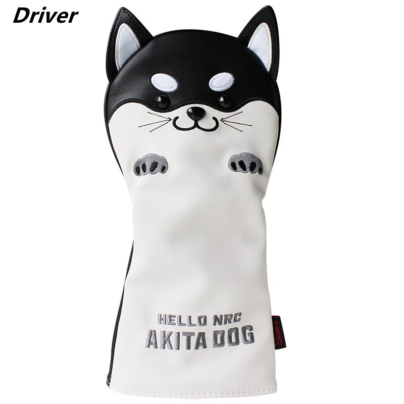 Cute puppy golf club head cover golf club head pro... – Grandado