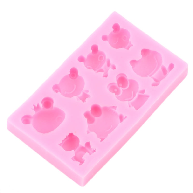 Frog Silicone Molds Animals Fondant Mould Cake Dec... – Grandado