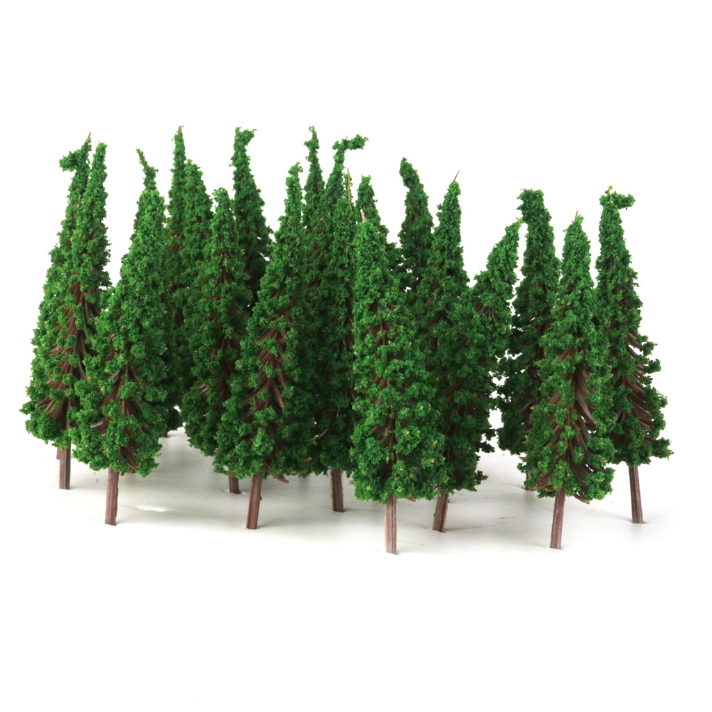 150 HO Scale Cedar Model Trees Train Railway Diora... – Vicedeal