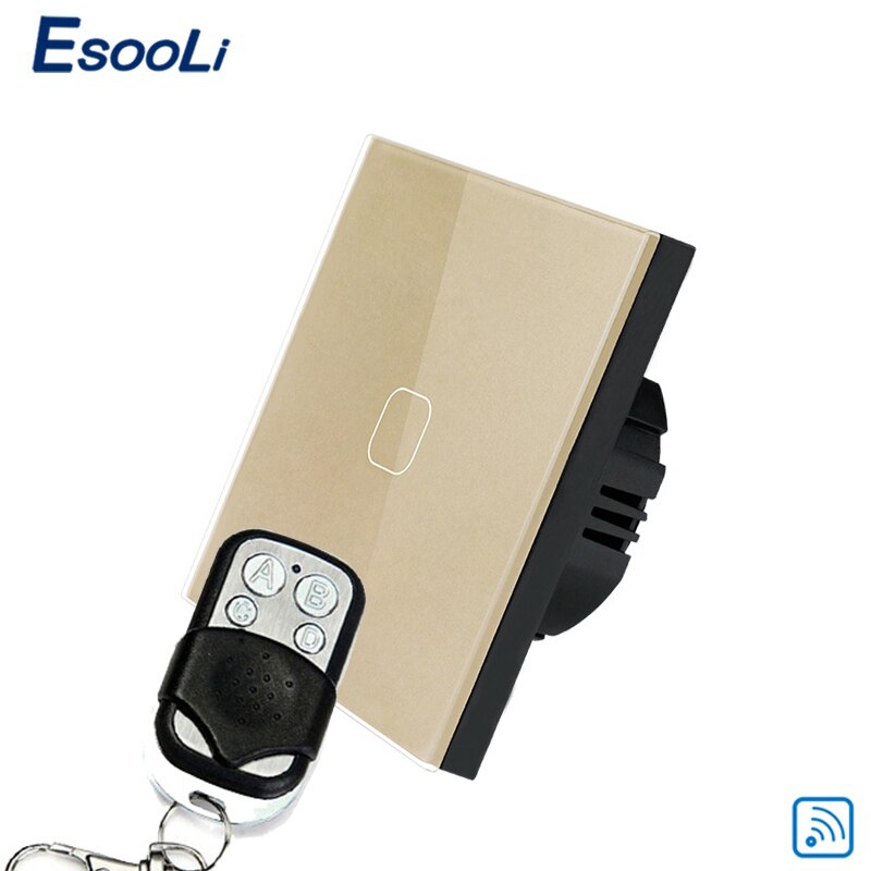 Esooli Wireless remote control wall touch switch E... – Grandado