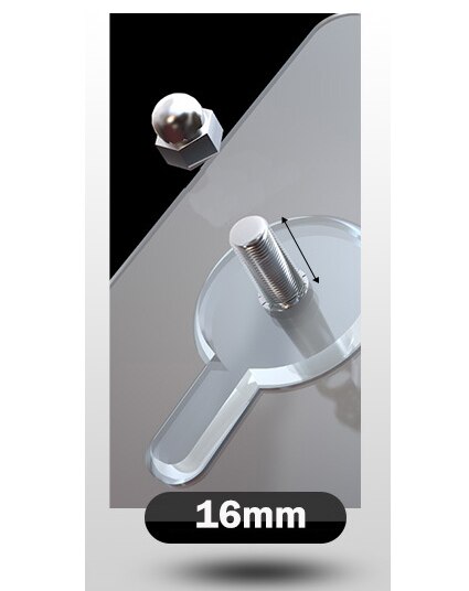 6 Stuks Schroef Stickers Muur Foto Haak Non-markin... – Grandado