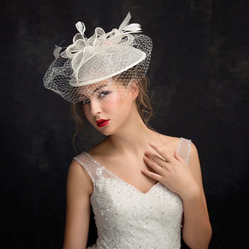 Vintage Birdcage Veil Wedding Veil Netting Face Fe... – Grandado