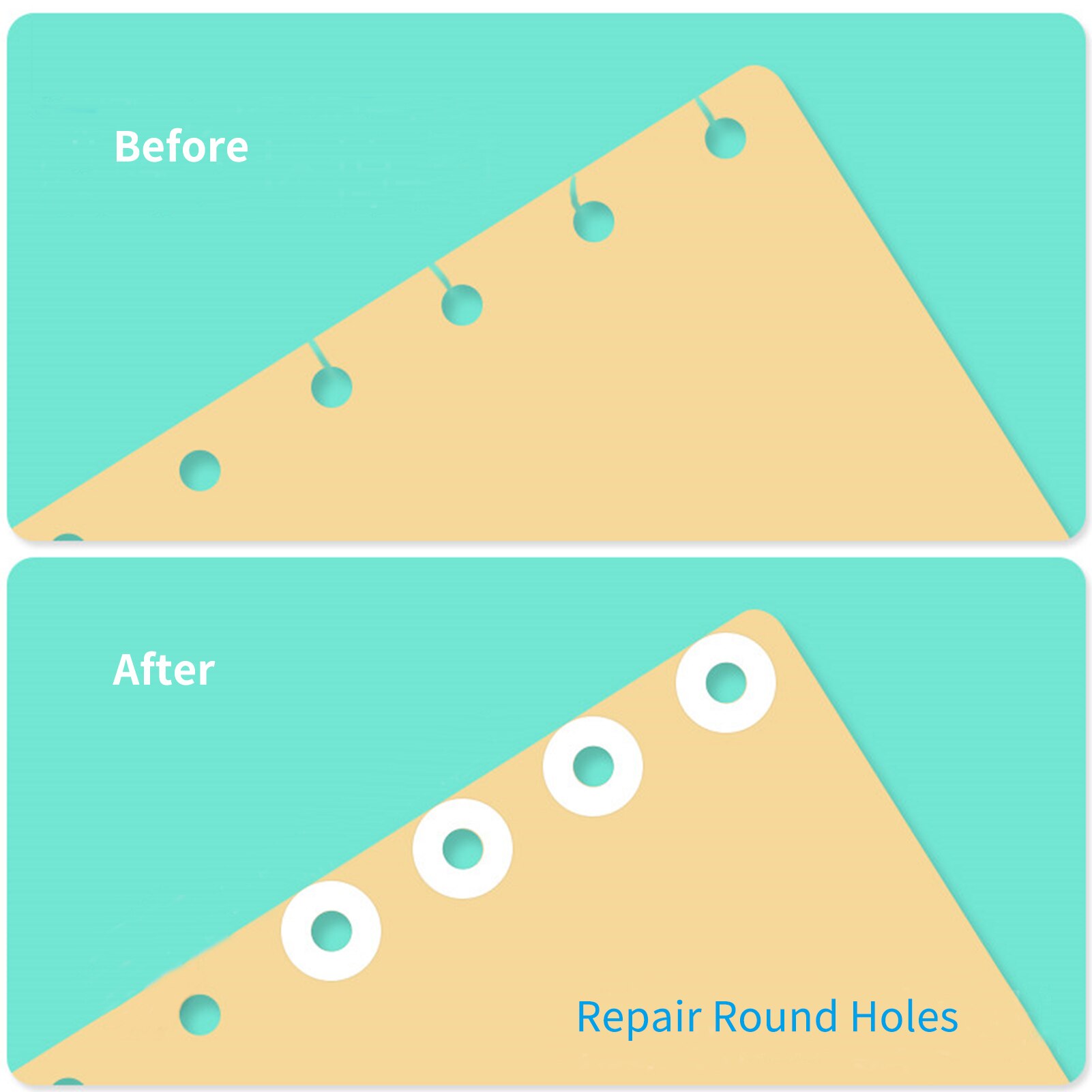 KW-trio Loose-Leaf Paper Hole Reinforcement Labels... – Vicedeal