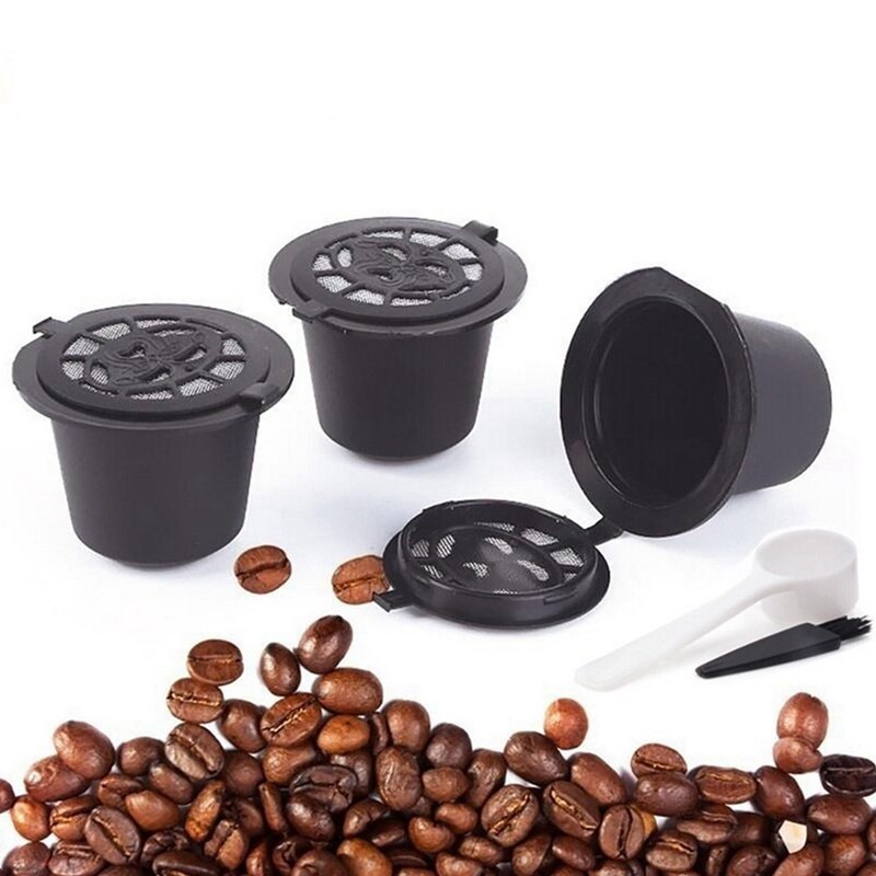 Coffee Capsule for Nespresso Refillable Capsule Filter Reusable Coffee ...
