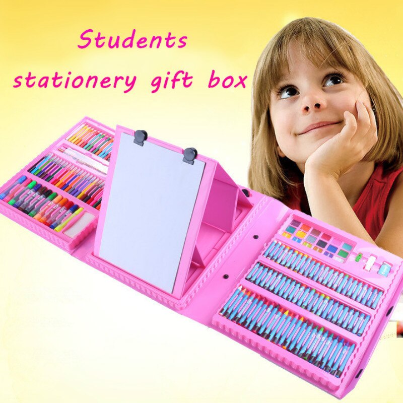 208Pcs/Set Blue Pink Painting Paint Tool Set Drawi... – Grandado