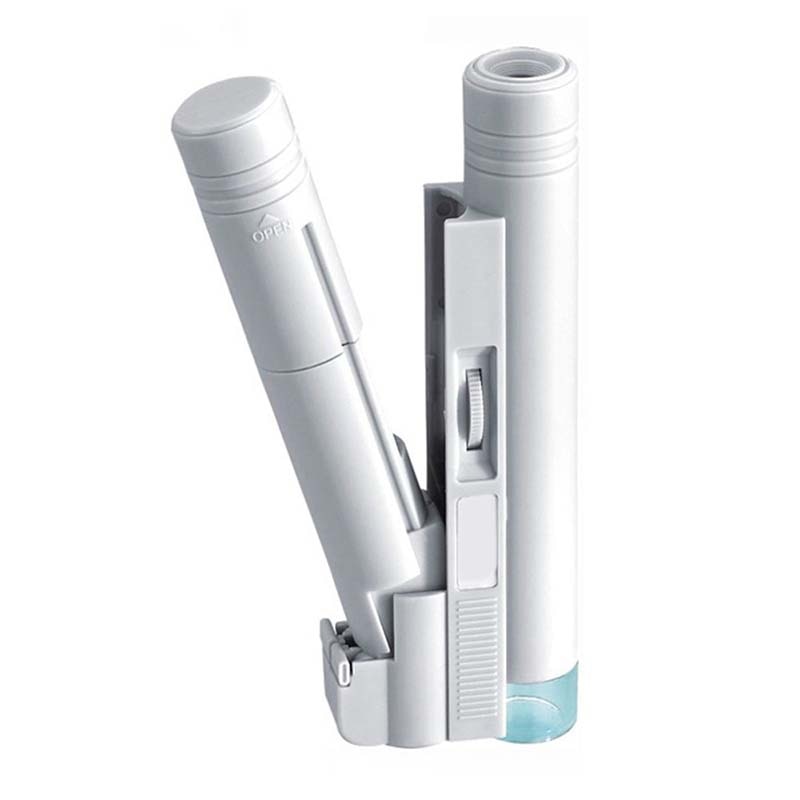 100X Pocket Microscope Adjustable Reading nifier w... – Grandado