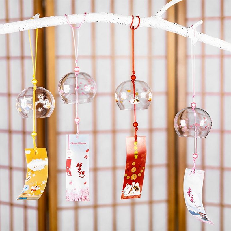 Japanese Wind Bell Japan Chimes Handmade Glass Fur... – Vicedeal