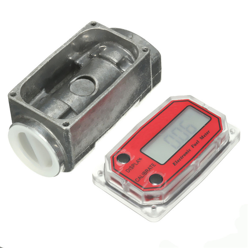 digital fuel flow meter diesel gasoline methanol w... – Vicedeal