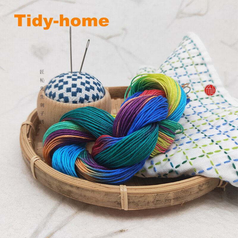 100meter/piece Japan Daruma Rainbow Gradient Color... – Grandado