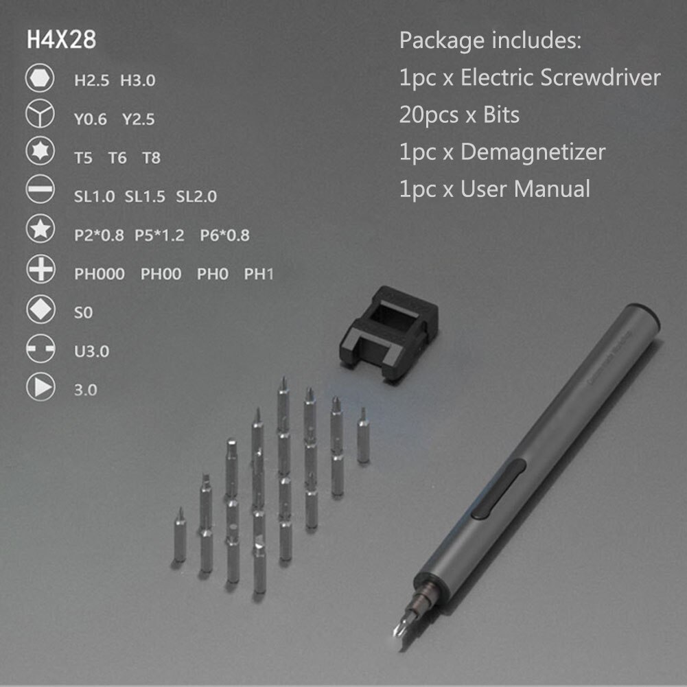 Mijia Wowstick 1p+ Electric Screwdriver Kit Cordle... – Grandado