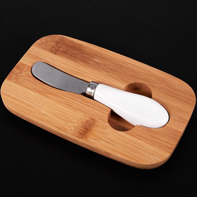 Keramisk smörform med lock, smörhållarebehållare m... – Vicedeal