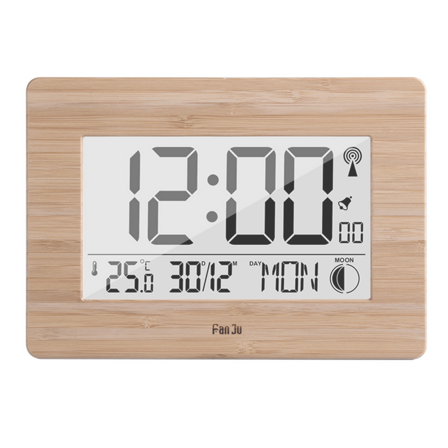 Multifunction Digital Wall Alarm Clock LCD Big Lar... – Vicedeal