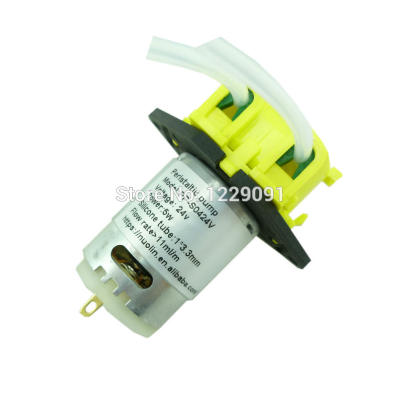 DC 3V 6V 12V 24V mini peristaltic liquid pump Tube... – Grandado
