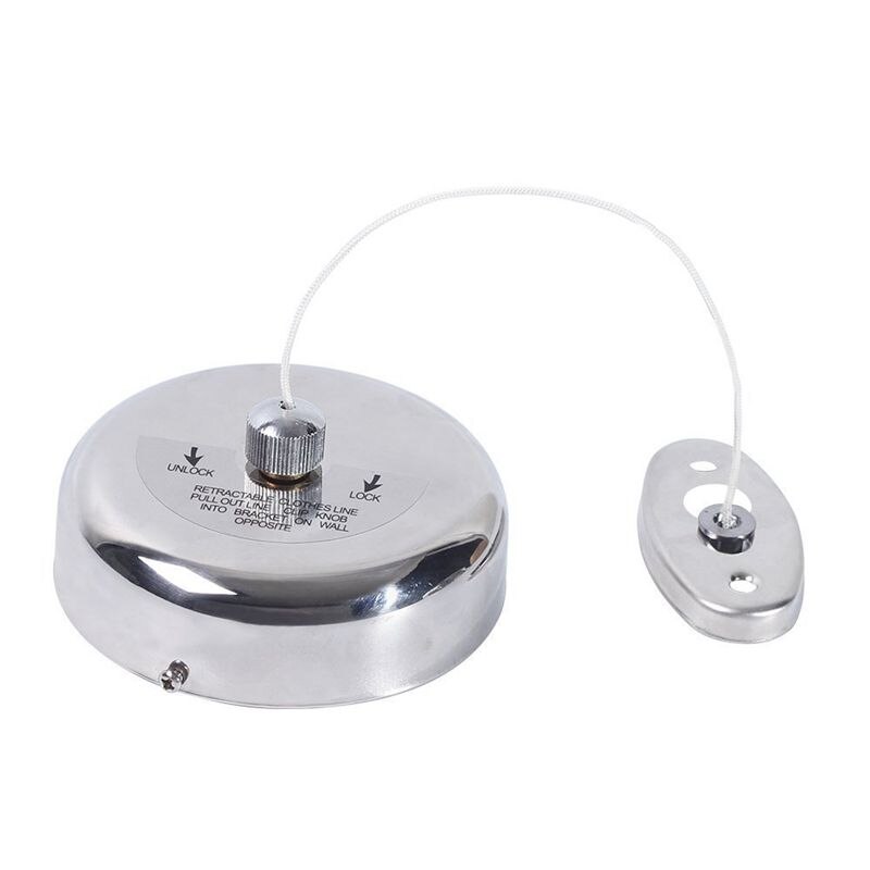 2.8m stainless steel clothesline rope Retractable ... – Grandado