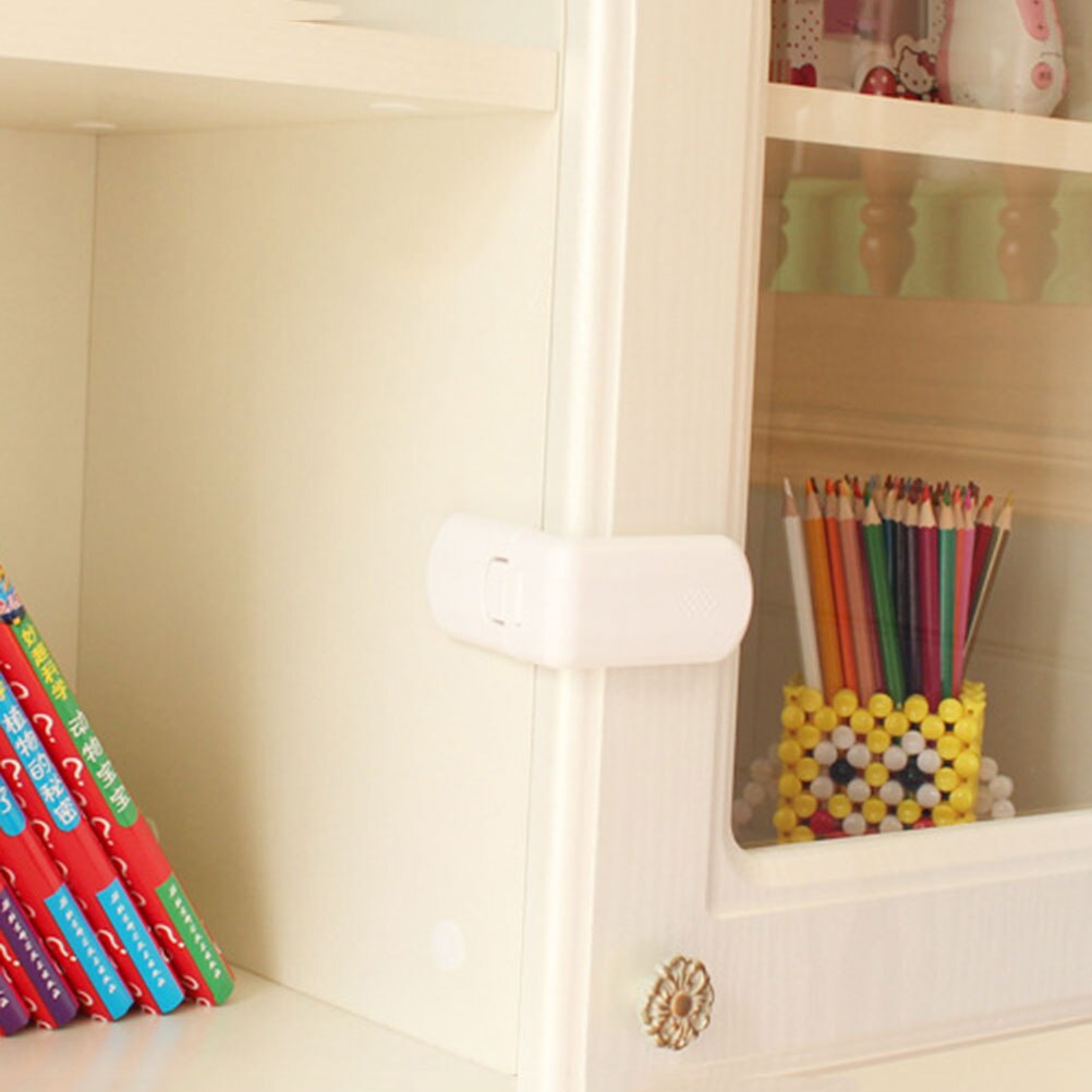 5pcs Baby Safety Lock Plastic Right Angle Shaped S... – Grandado