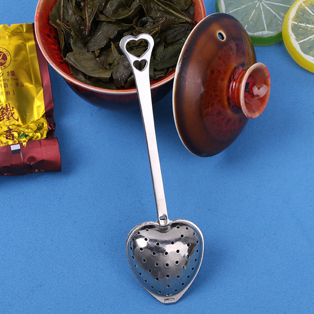 10pcs Tea Filter Long Grip Stainless Steel Mesh He... – Grandado