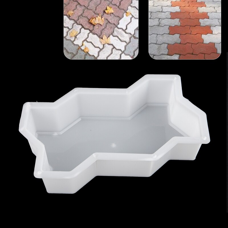 DIY Path Maker Concrete Molds Garden Pavement Mold... – Vicedeal