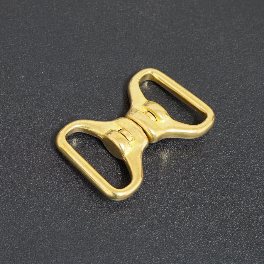 (SK904) 2pc Solid Brass double-ring Leathercraft H... – Grandado