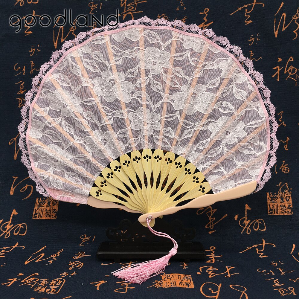 1pcs Pink White Vintage Spanish Bamboo Carved Lace... – Grandado