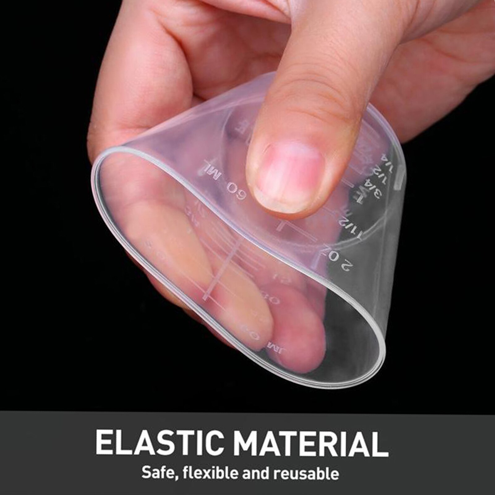 20Pcs 60ML Plastic Transparent Measuring Cup Kitch... – Vicedeal