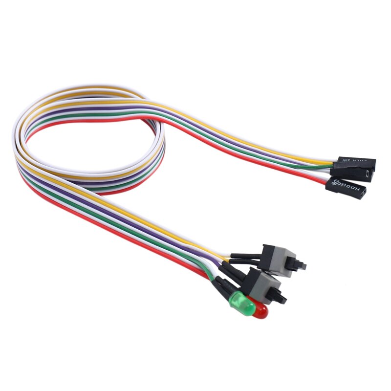 2X PC Case Red Green LED Lamp ATX Power Supply Res... – Grandado