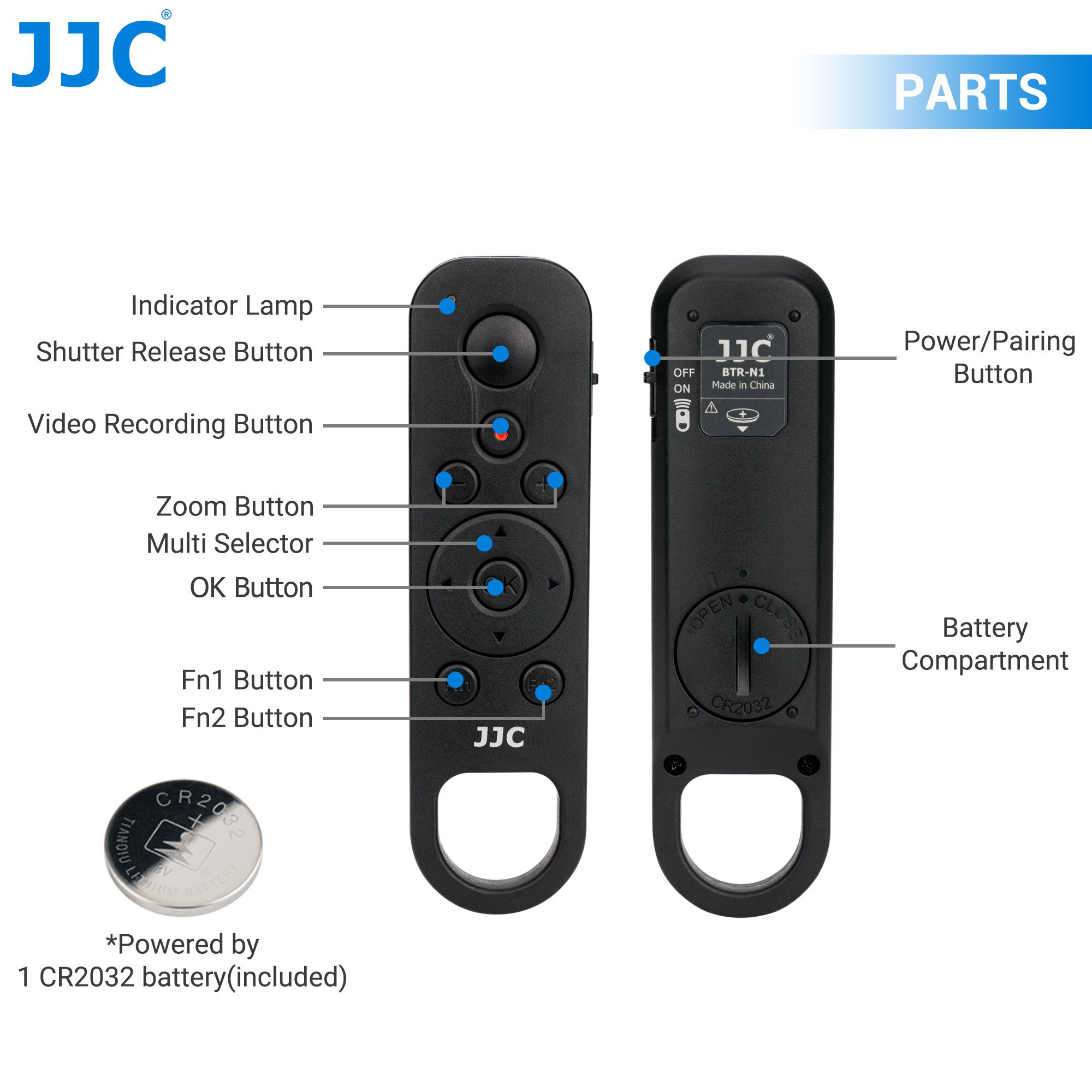 JJC Wireless Remote Control Commander for Nikon Z ... – Grandado