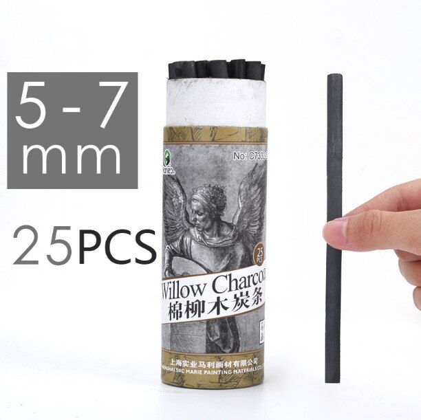 Maries Cotton charcoal carbon charcoal sketch pen ... – Vicedeal