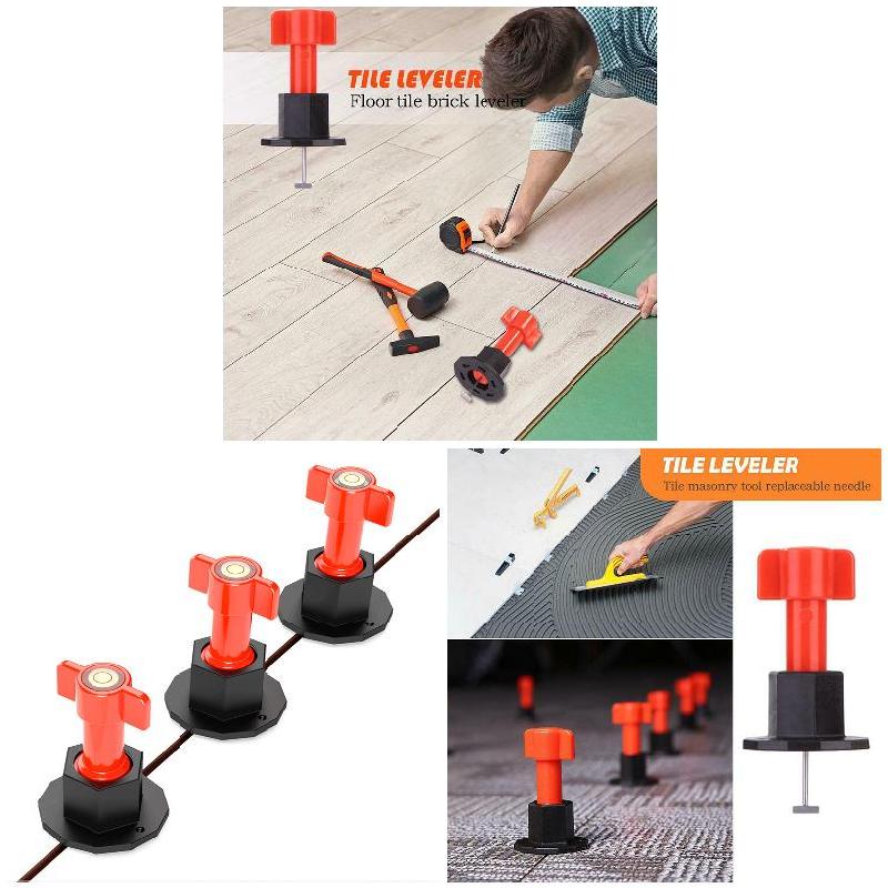75 Pcs Reusable Anti-Lippage Tile Leveling System ... – Vicedeal