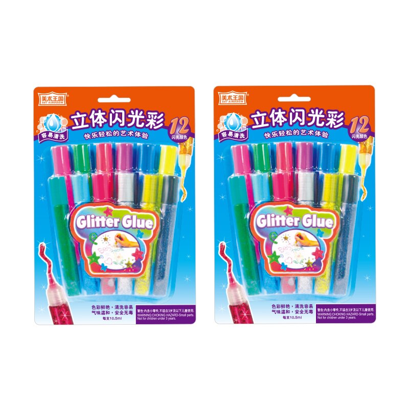 Glitter Glue pencils DIY with flash effect shiny p... – Vicedeal