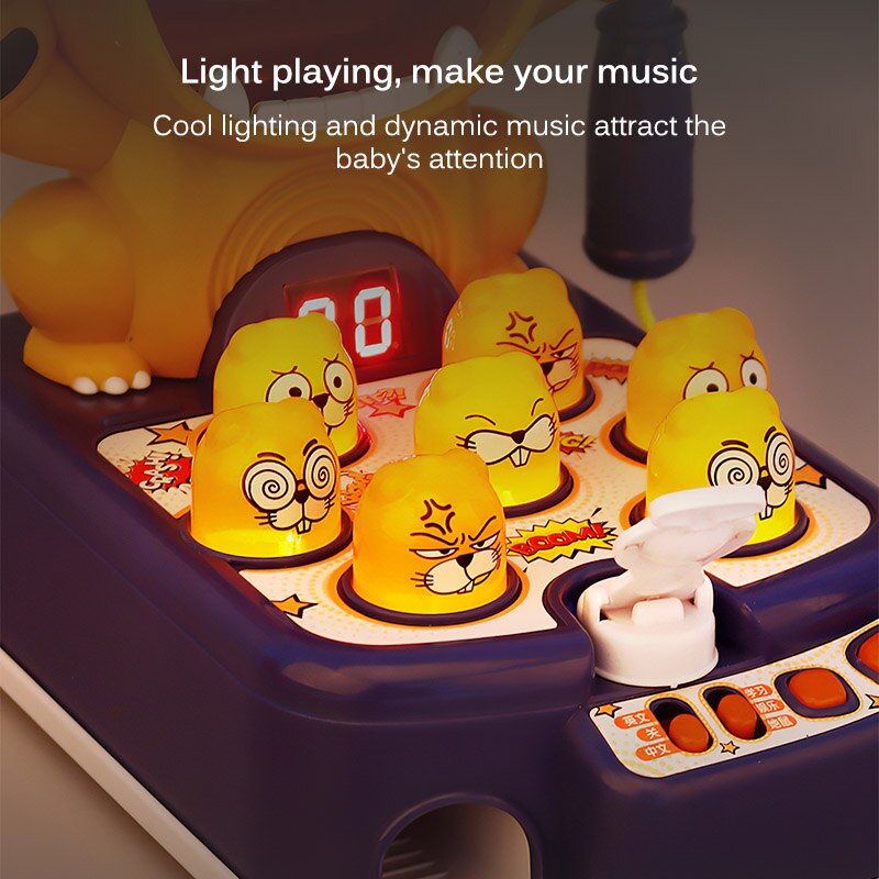 Children Light Music Whac-A-Mole Toys Multifunctio... – Grandado