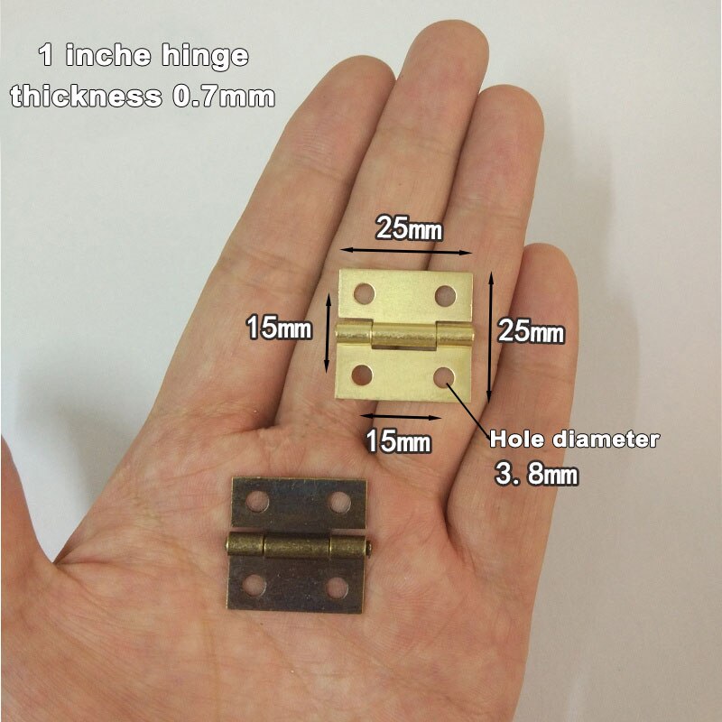 50PCS 1 inch right angle hinge 180 degree square f... – Vicedeal