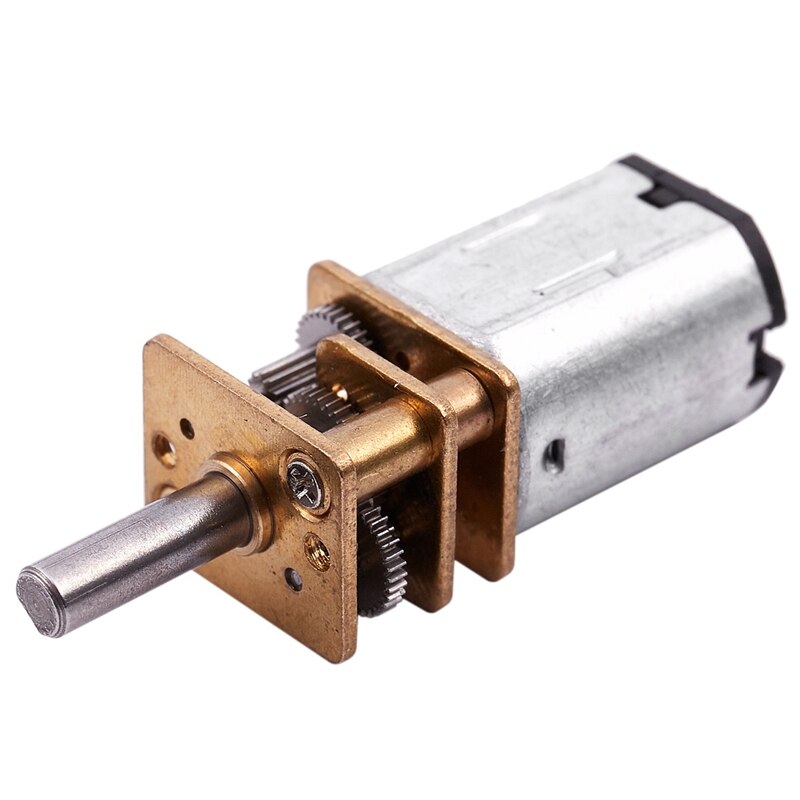 DC 6V 100RPM Mini motorreductor de metal con engranaje 3mm diámetro del ...