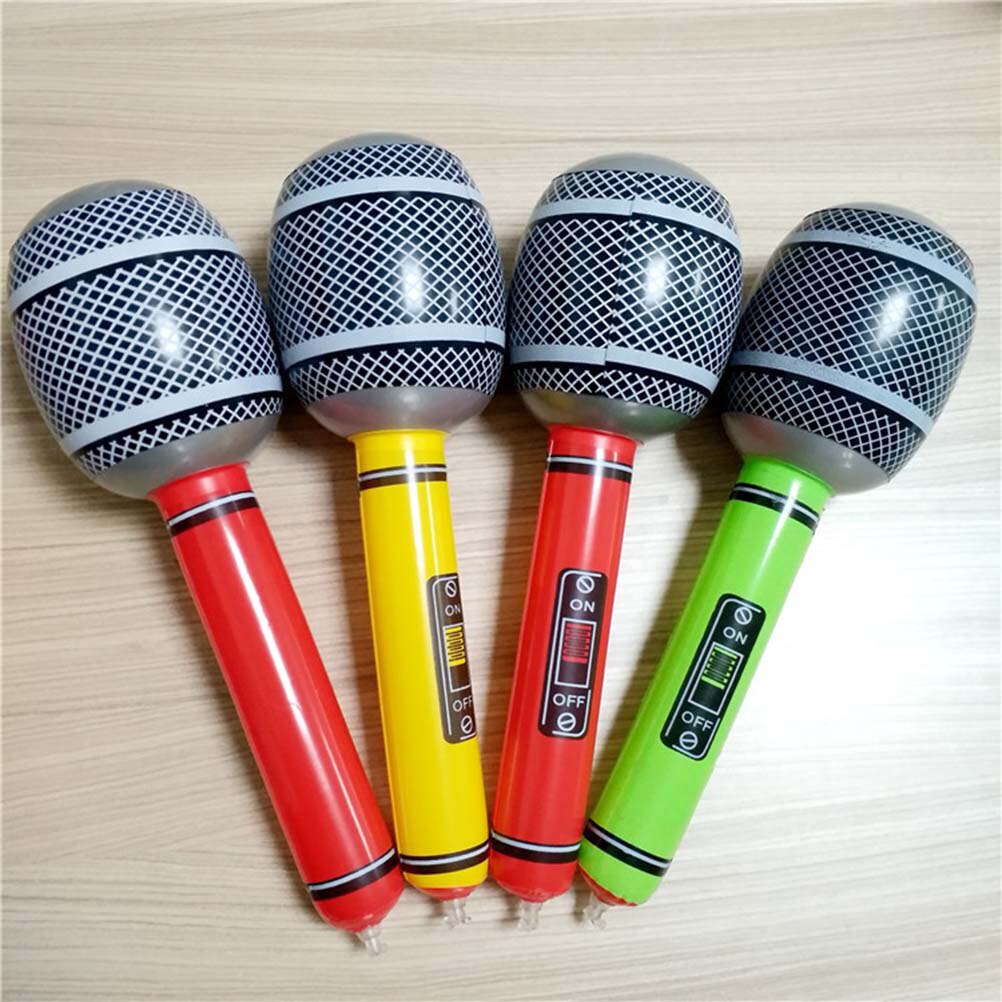 12Pcs Funny Inflatable Microphone Toy for Swimmig ... – Vicedeal