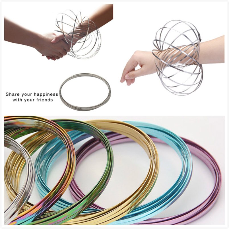 1Pcs Anti-Stress Magic Ring Toroflux Grappige Flow... – Grandado