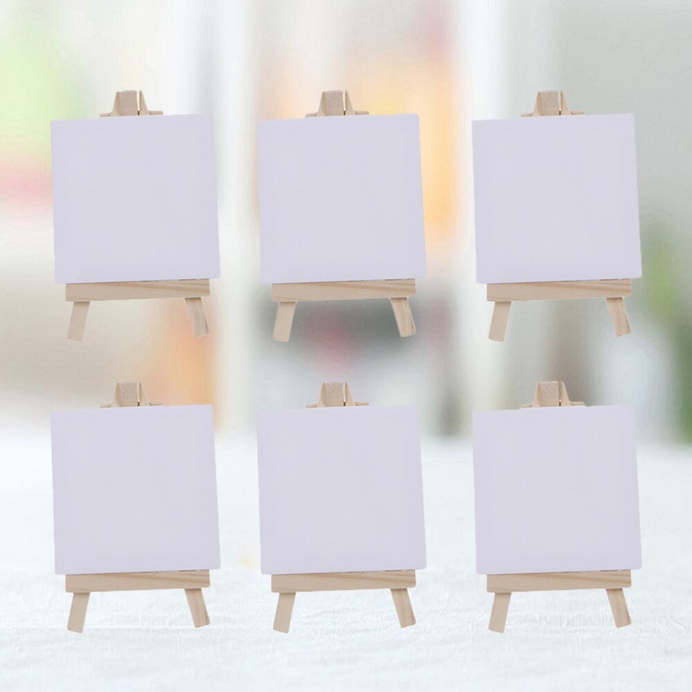 6 Sets of Mini Stretched Artist Canvas Art Board W... – Grandado