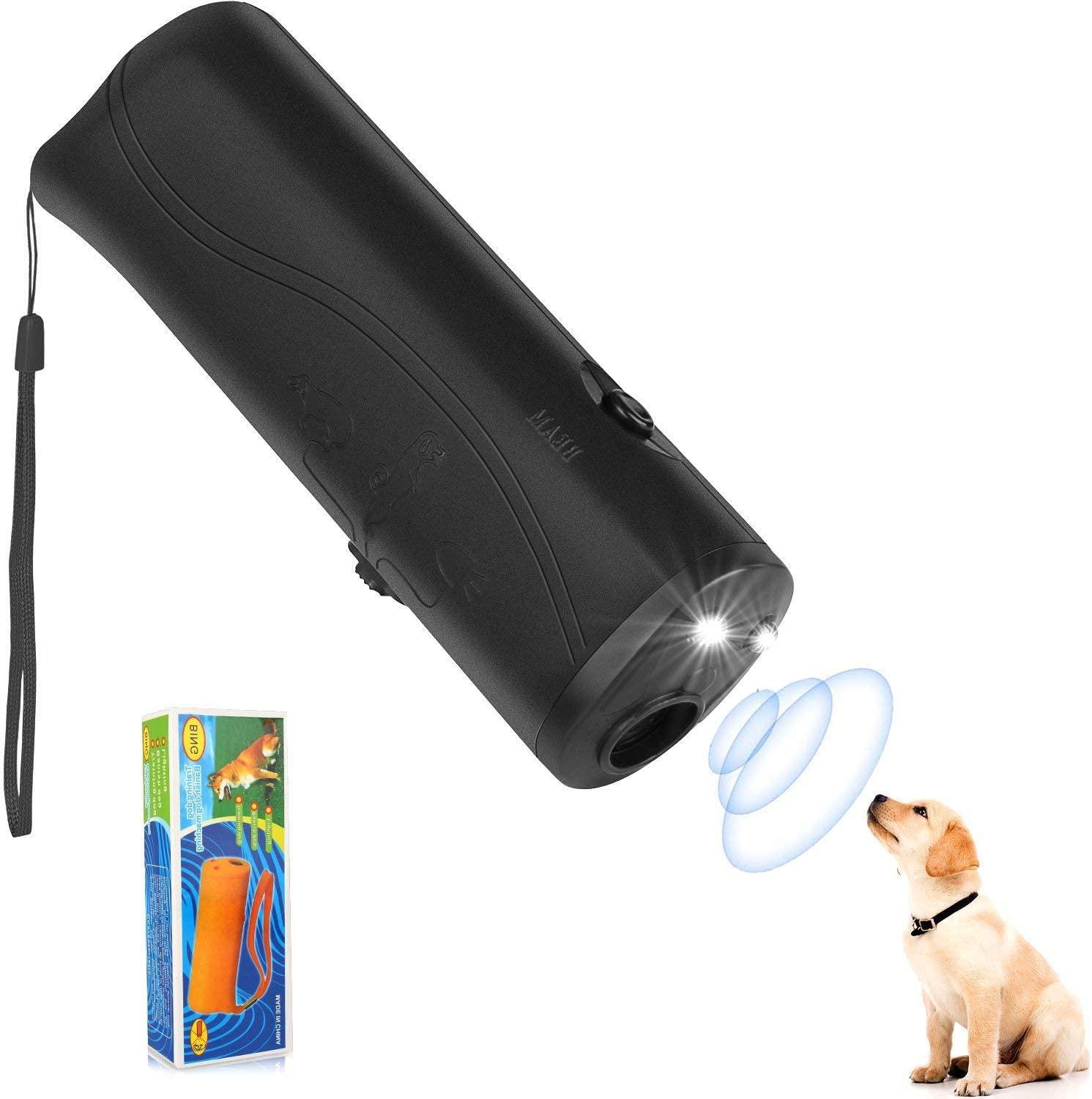 Anti Barking Stop Bark Handheld 3 in 1 Pet LED Ult... – Grandado